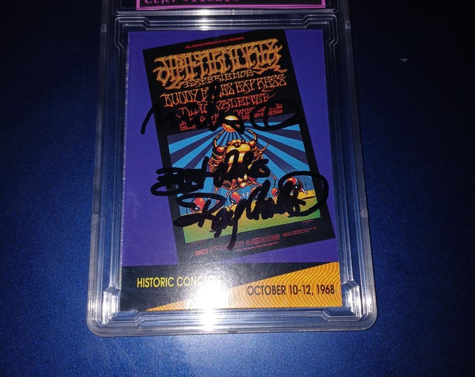 Miles Davis, Ray Charles Autographed Card With Cert - Etsy