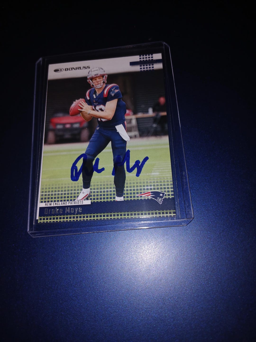 Drake Maye Autograph Rookie Card With Coa - Etsy