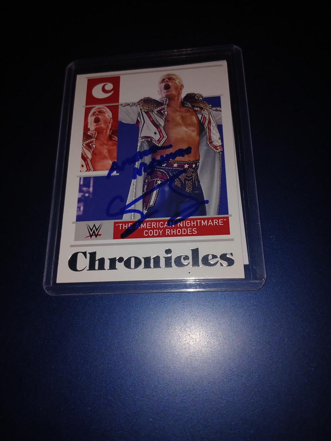 Cody Rhodes Autographed WWE Card With Coa - Etsy
