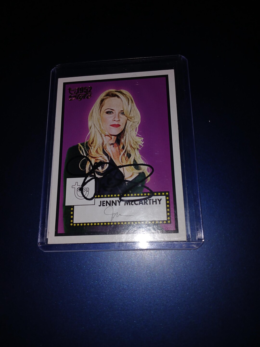 Jenny Mccarthy Autographed Card With Coa - Etsy