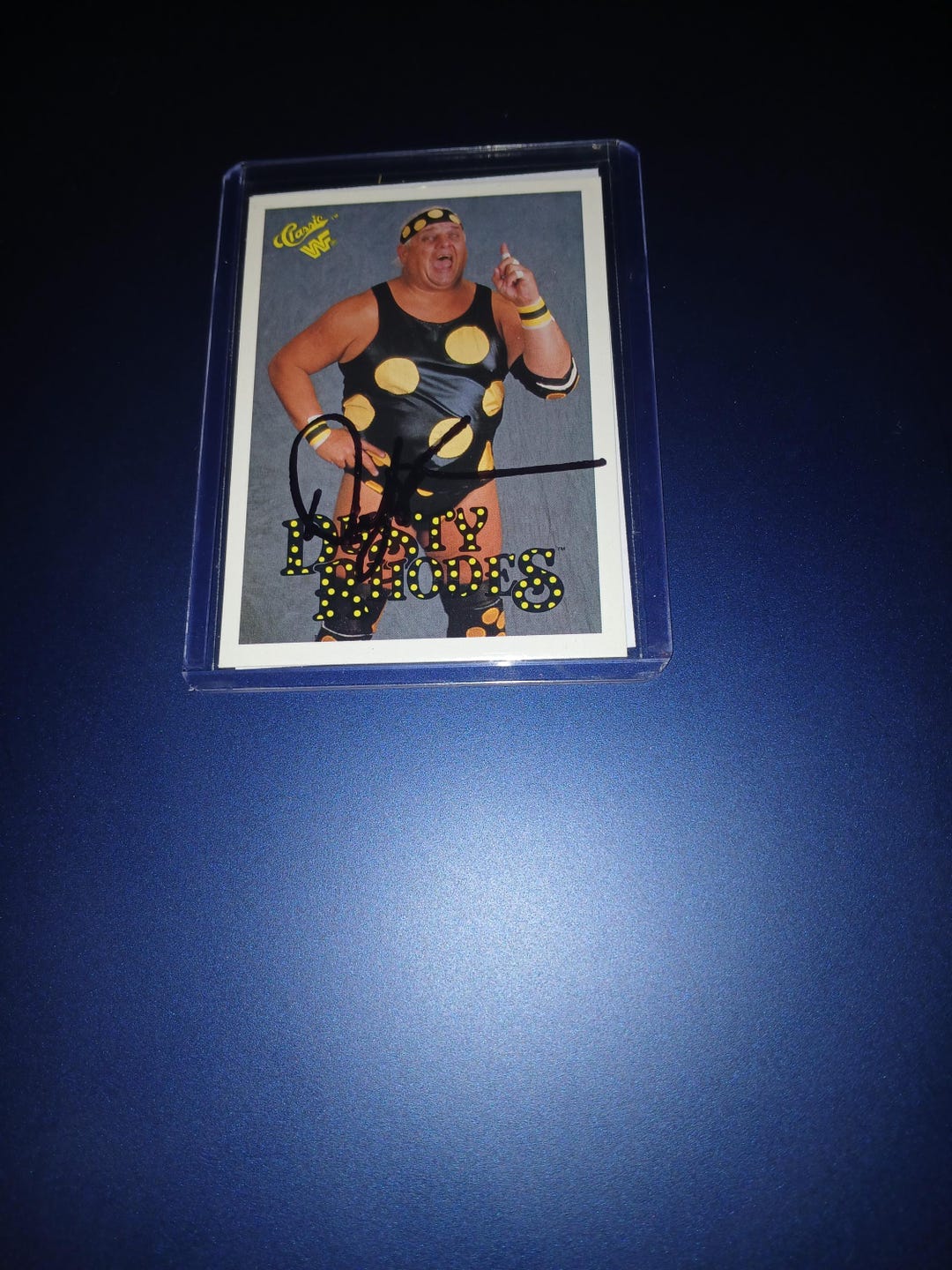 Dusty Rhodes Autographed Card With Coa - Etsy