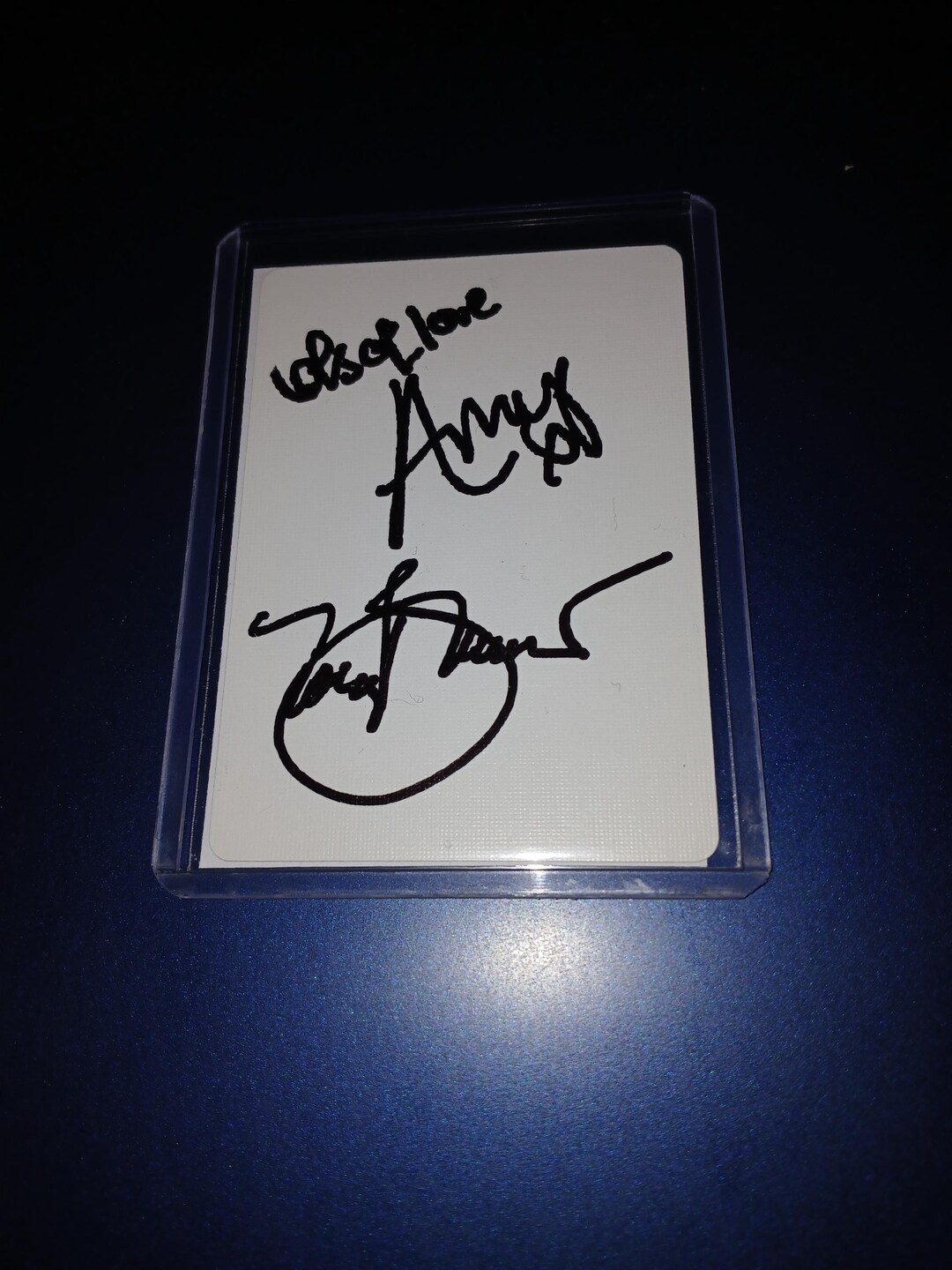 Amy Winehouse, Tony Bennett Autograph With Coa - Etsy