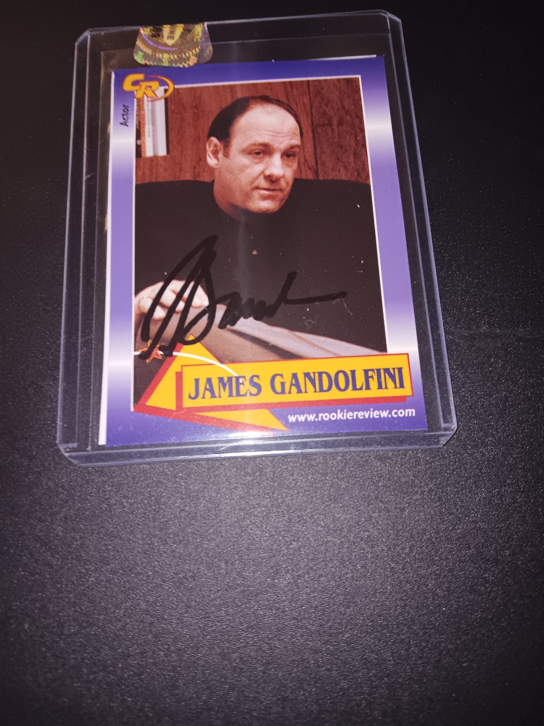 James Gandolfini Autographed Card With Coa - Etsy