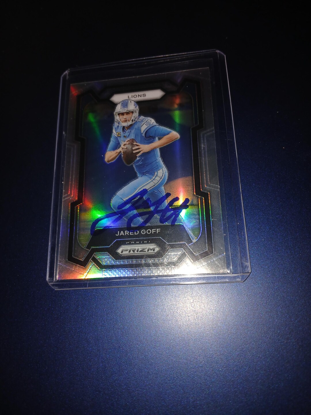 Jared Goff Autographed Card With Coa - Etsy