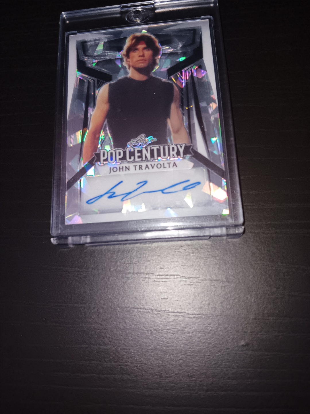 John Travolta Certified Autographed Card - Etsy