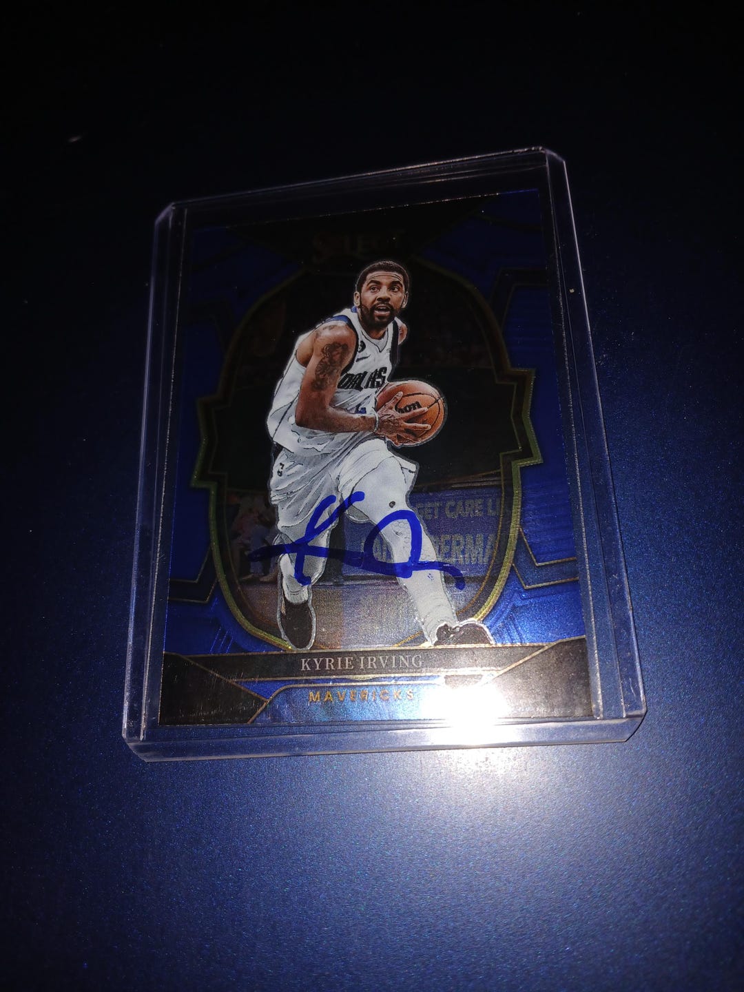 Kyrie Irving Autographed Card With Coa - Etsy