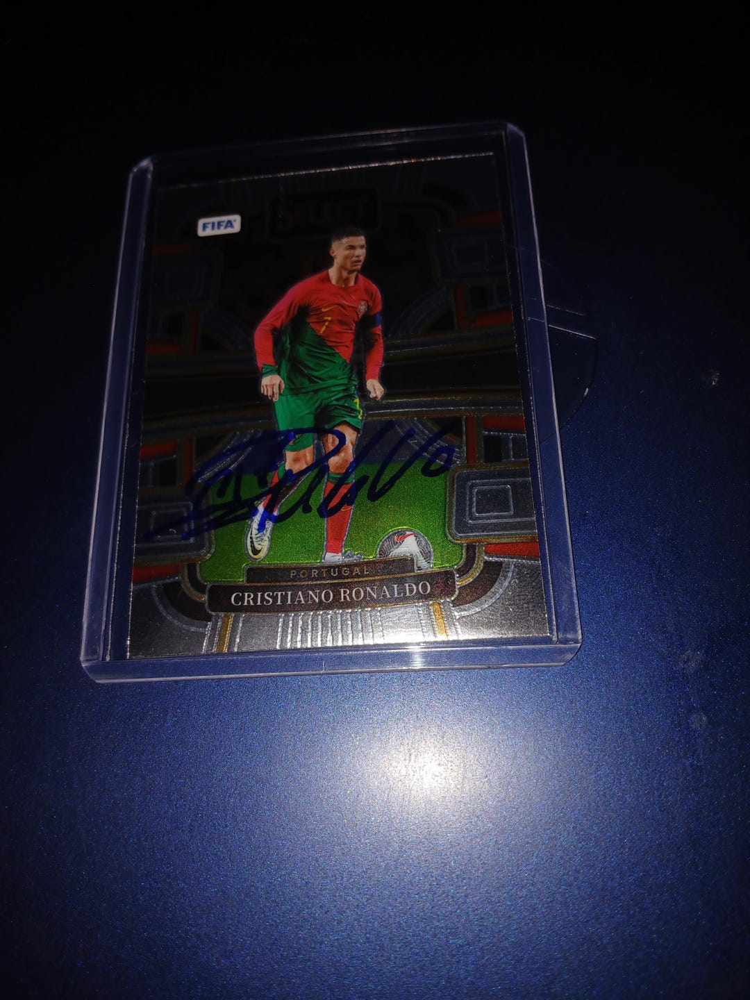 Cristiano Ronaldo Autographed Card With Coa - Etsy