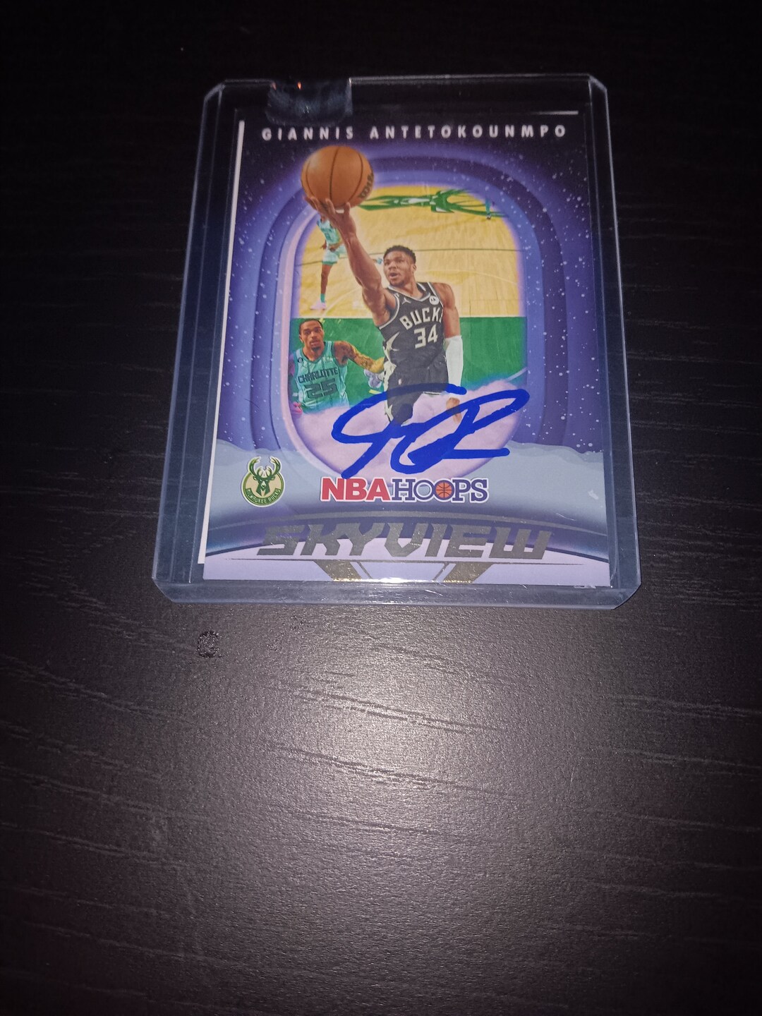 Giannis Antetokooumnpo Autographed Card With Coa - Etsy