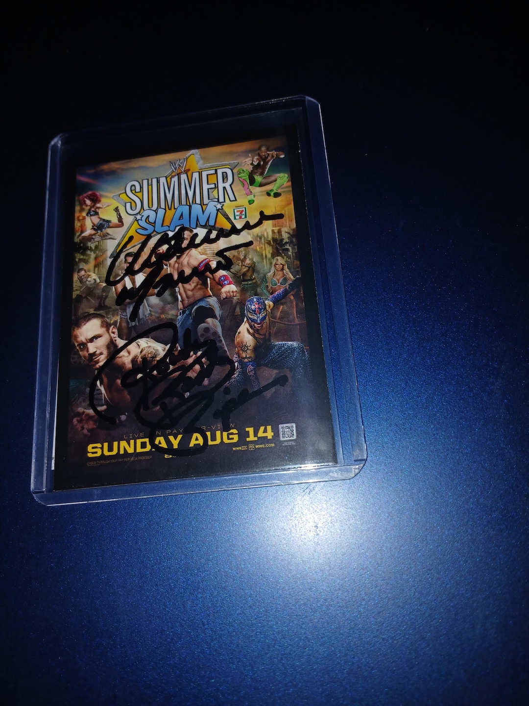 Rowdy Roddy Piper, Ultimate Warrior Autographed Card With Coa - Etsy