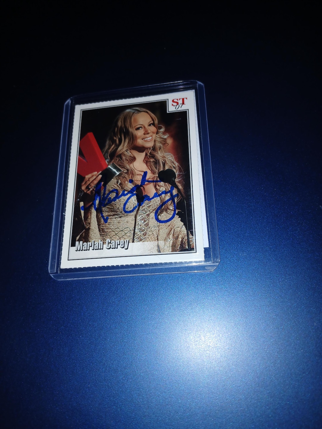 Mariah Carey Autographed Card With COA - Etsy