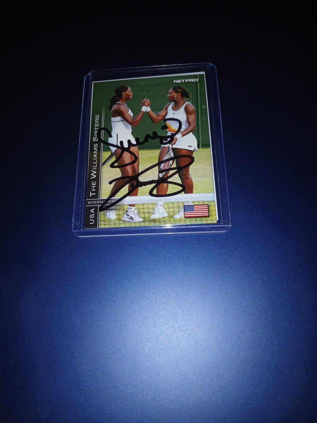 Serena Williams, Venus Williams Autographed Card With Coa - Etsy