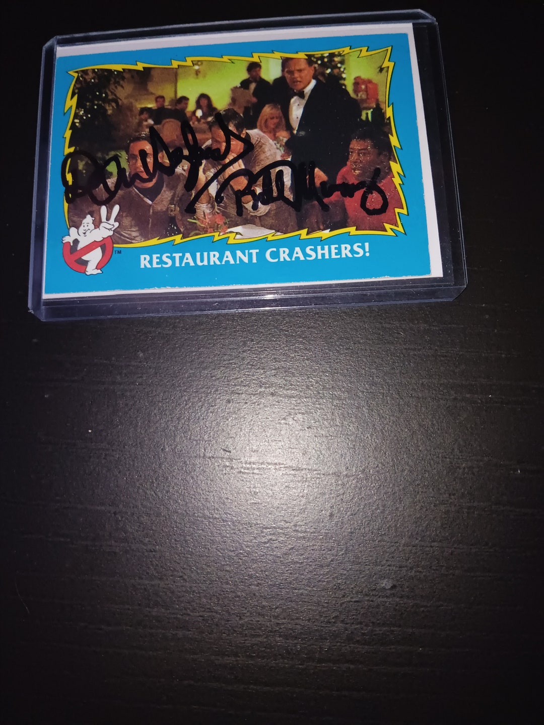 Dan Aykroyd, Bill Murray Autographed Ghostbusters Card With Coa - Etsy