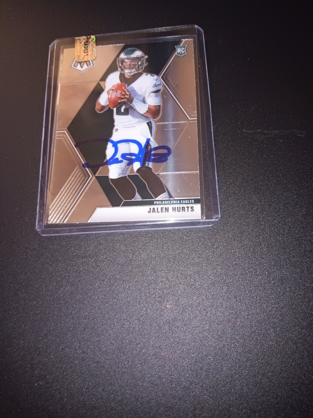 Jalen Hurts Autographed Rookie Card With Coa - Etsy