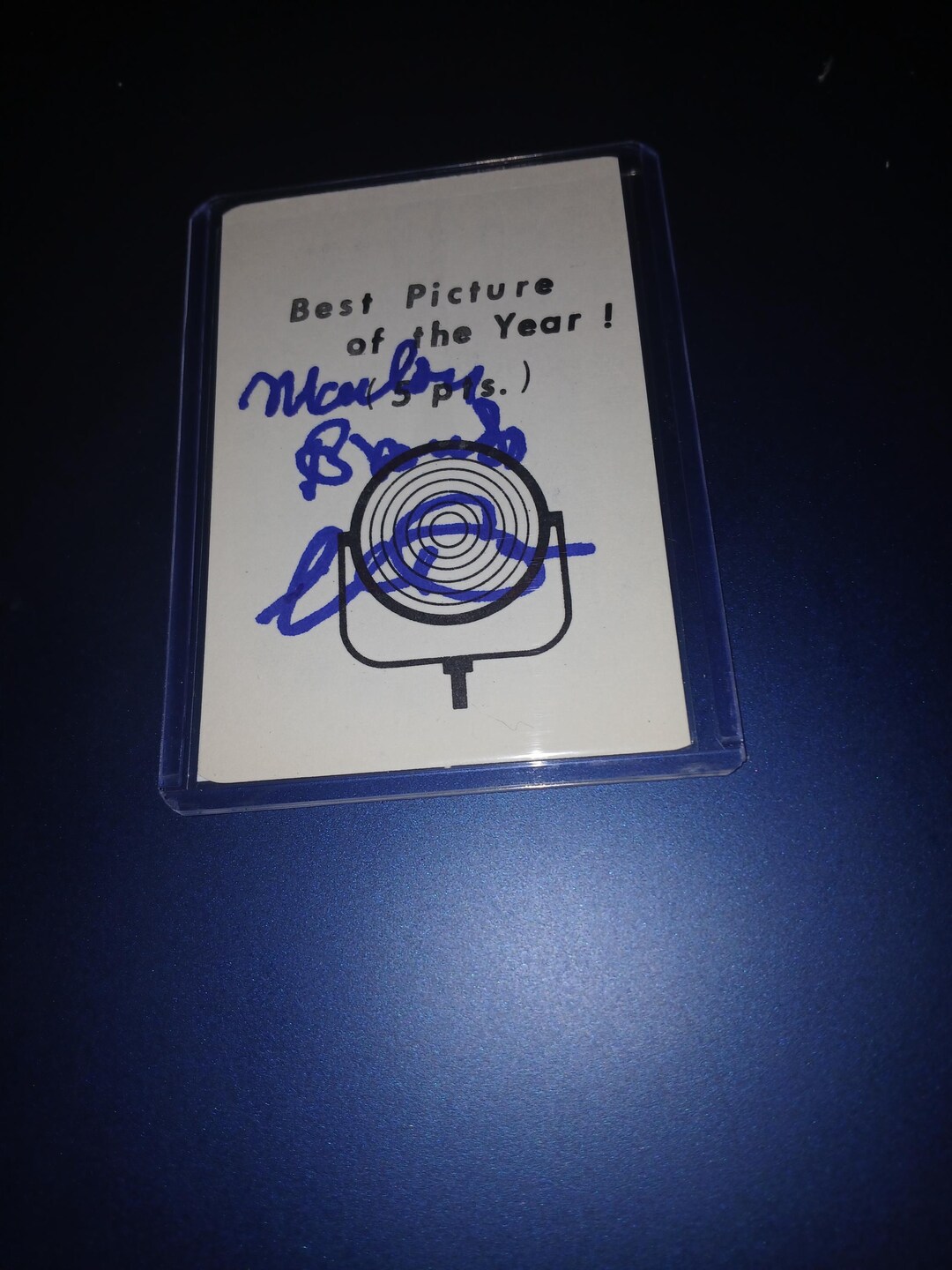 Marlon Brando, Al Pacino Autographed Card With Coa - Etsy