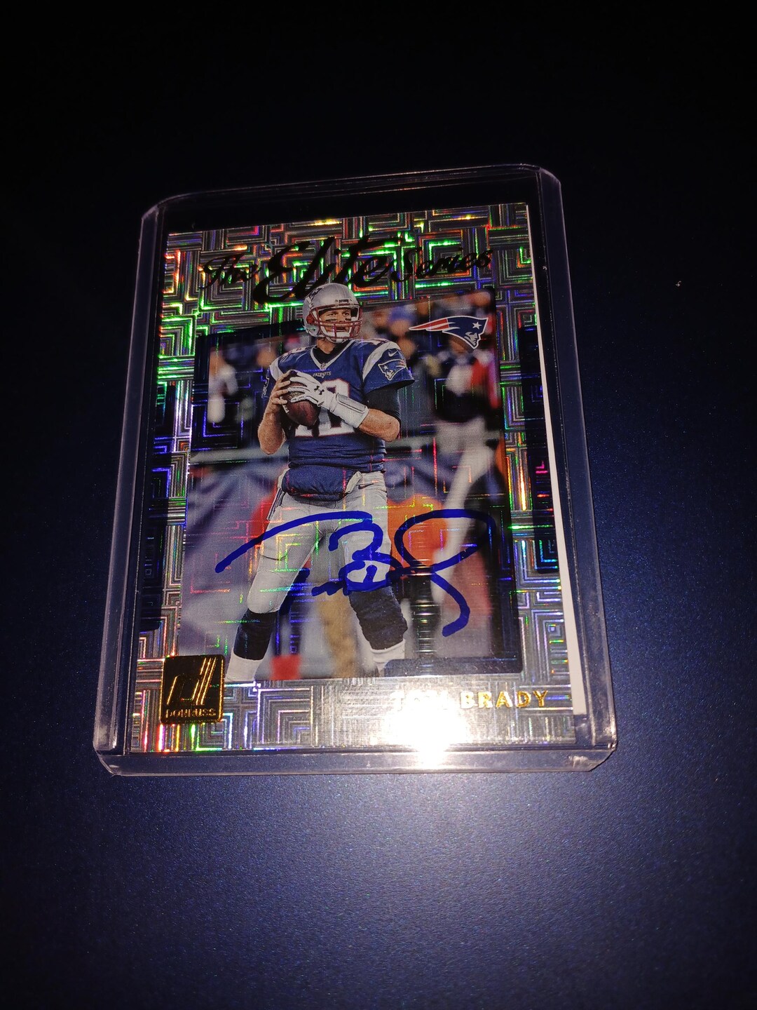 Tom Brady Autographed Card With Coa - Etsy