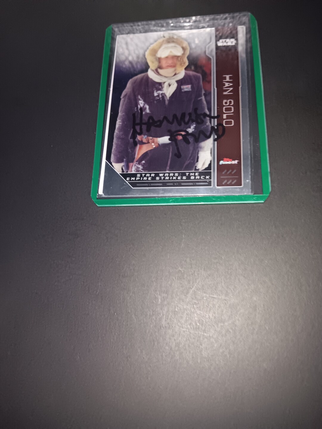 Harrison Ford Autographed Star Wars Card With Coa - Etsy