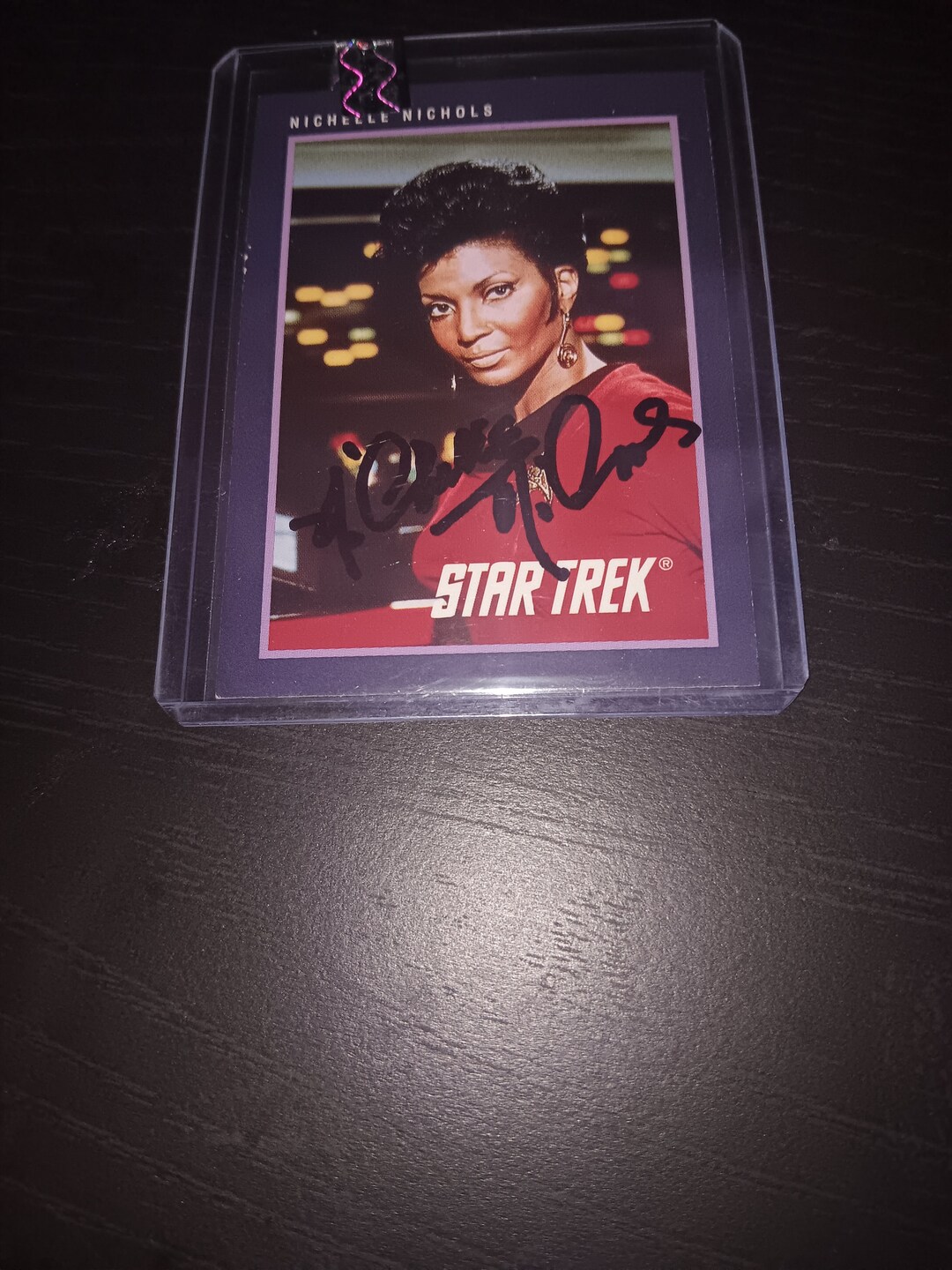 Nichelle Nichols Autographed Star Trek Card With Coa - Etsy