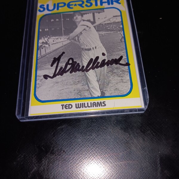 Ted Williams - Etsy