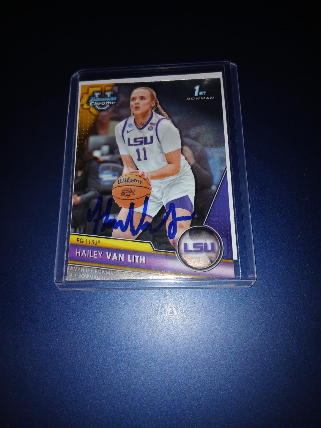 Hailey Van Lith Autographed Rookie Card With Coa - Etsy