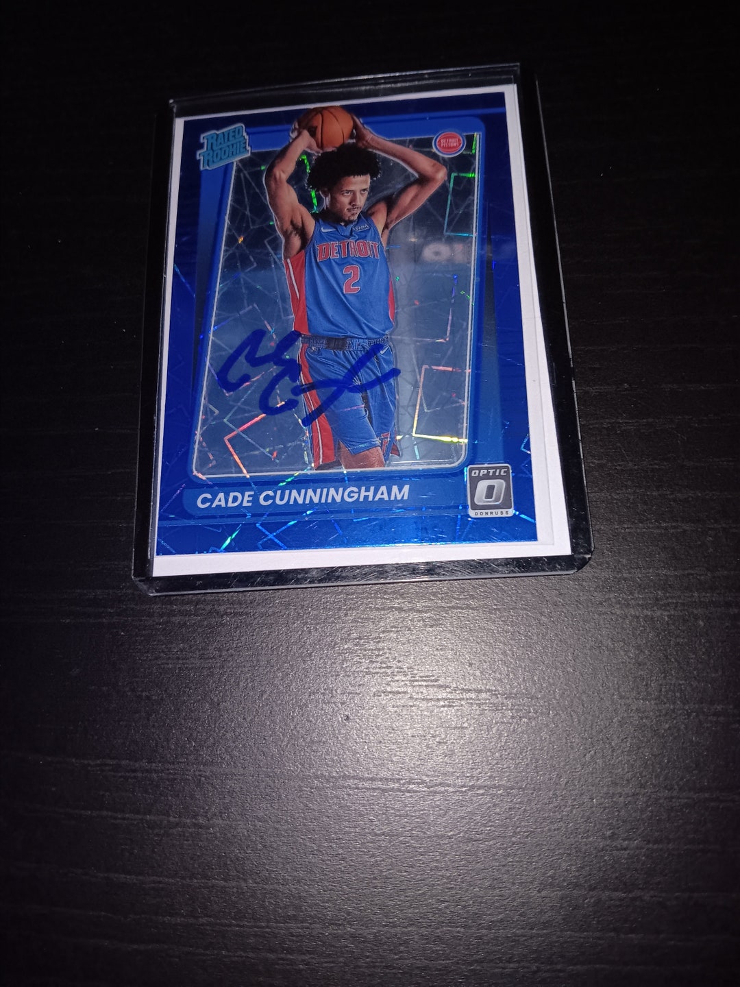 Cade Cunningham Autographed Rookie Card With Coa - Etsy