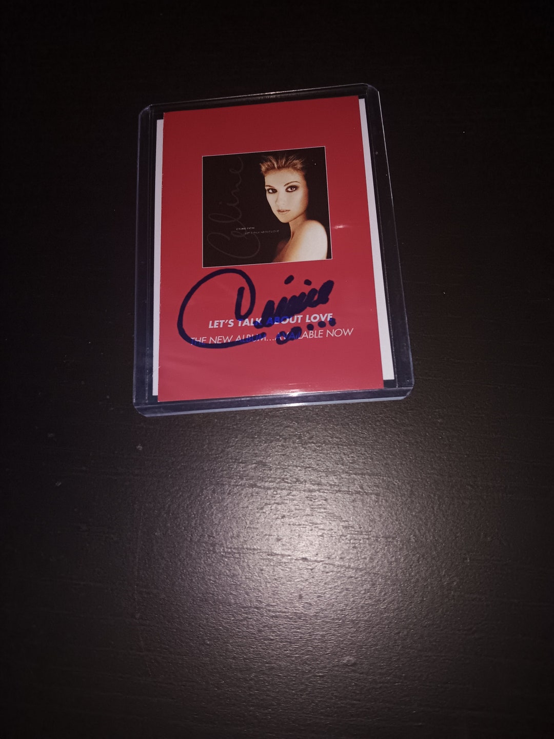 Celine Dion Autograph With Coa - Etsy
