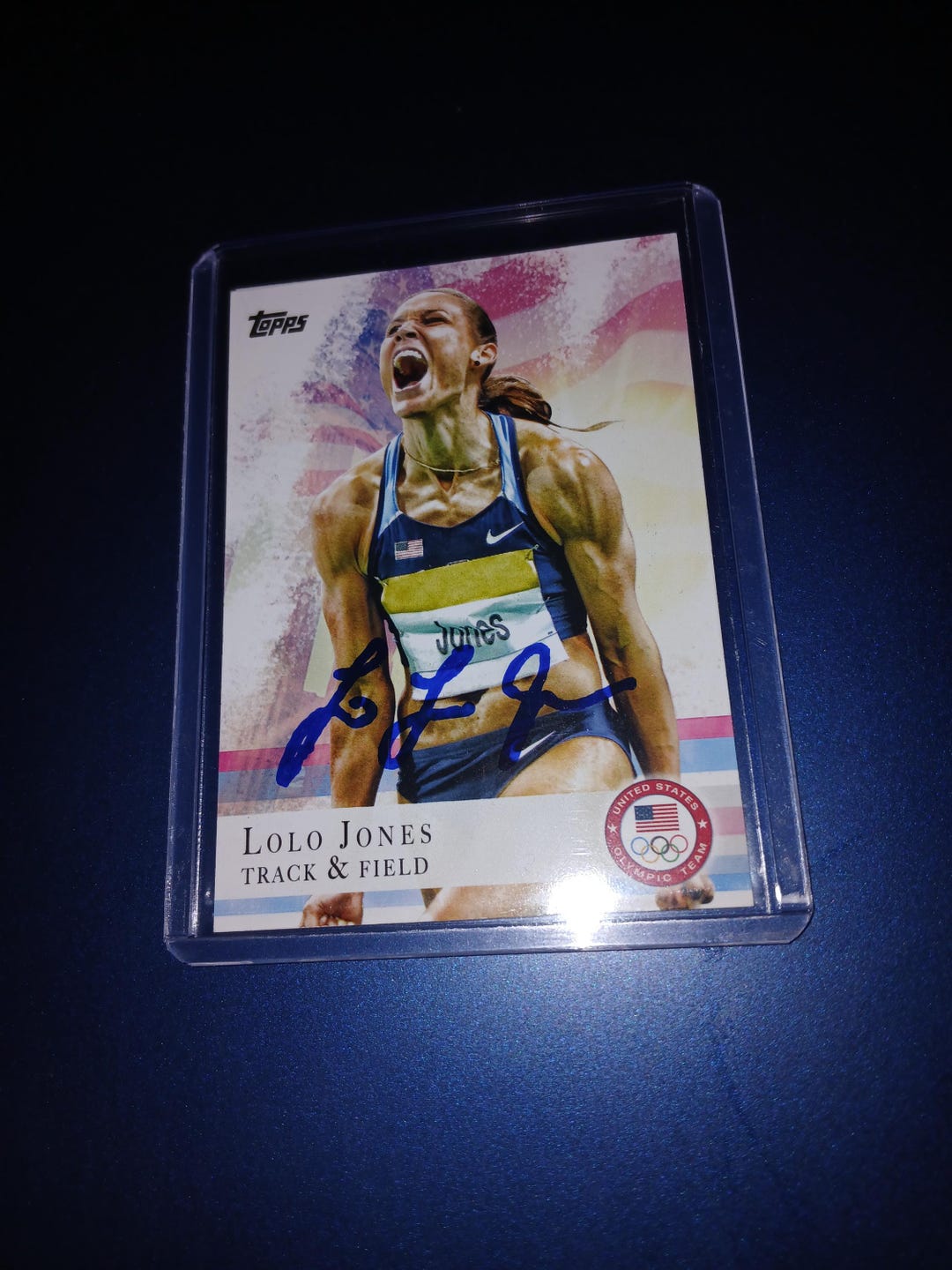 Lolo Jones Autographed Card With Cert - Etsy