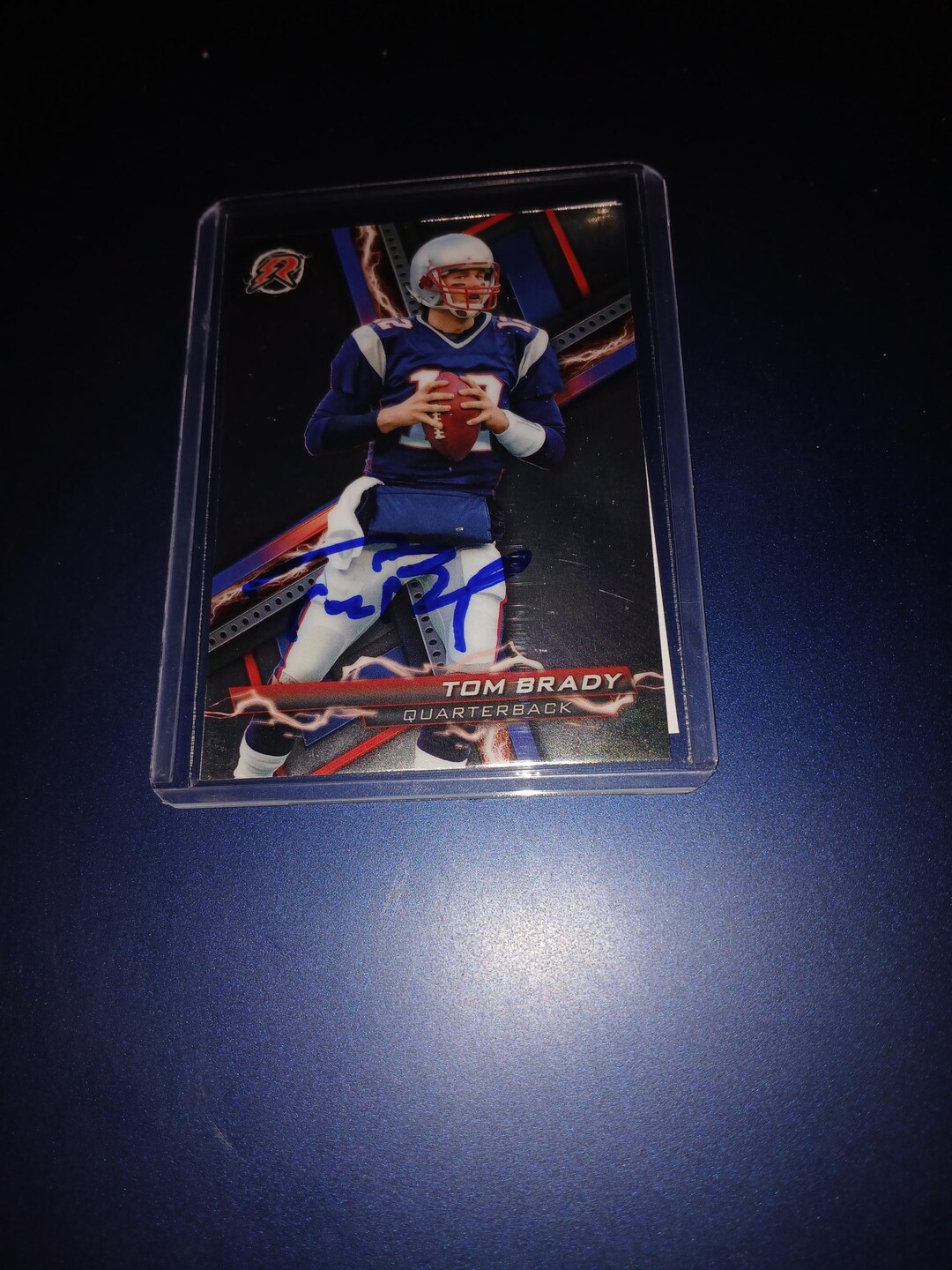 Tom Brady Autographed Card With COA - Etsy