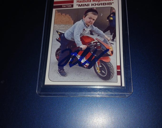 Hasbulla Magomedov Autograph With Cert - Etsy