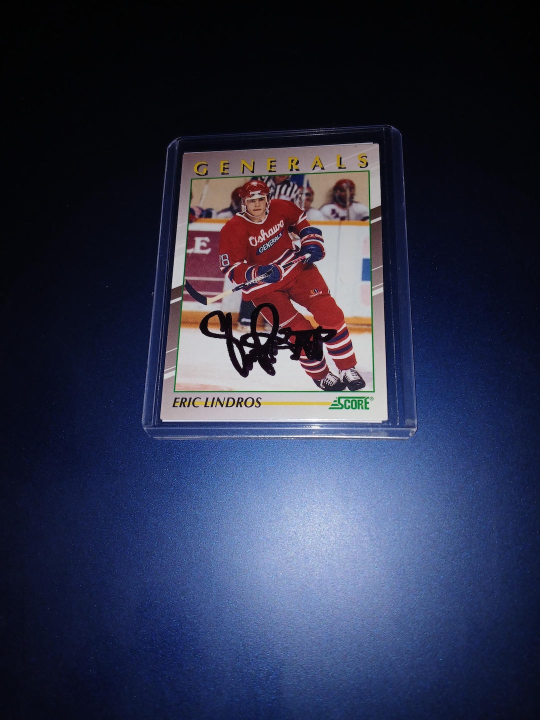 Sergei Fedorov Autographed Rookie Card With Coa - Etsy