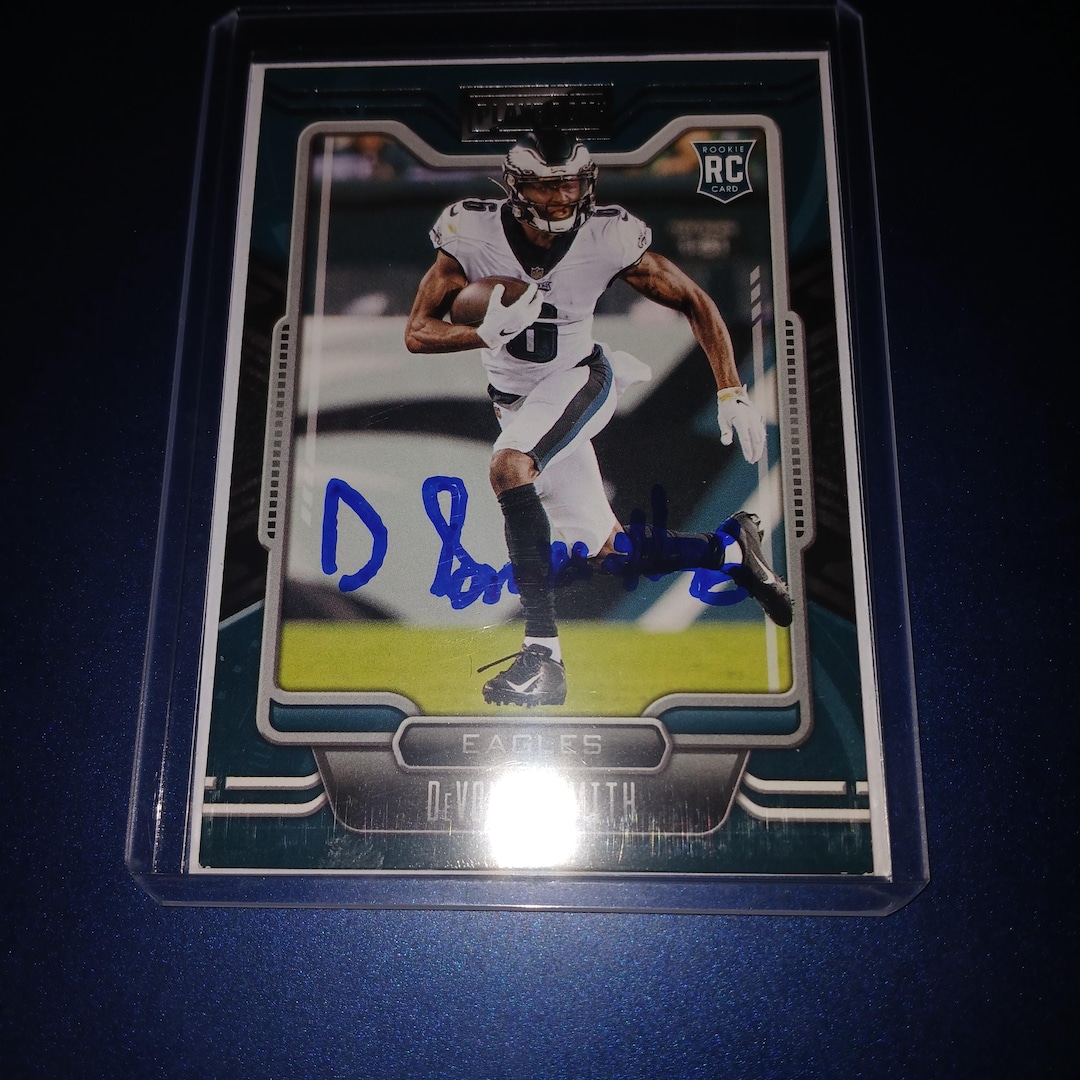 Devonte Smith Autographed Rookie Card With COA - Etsy