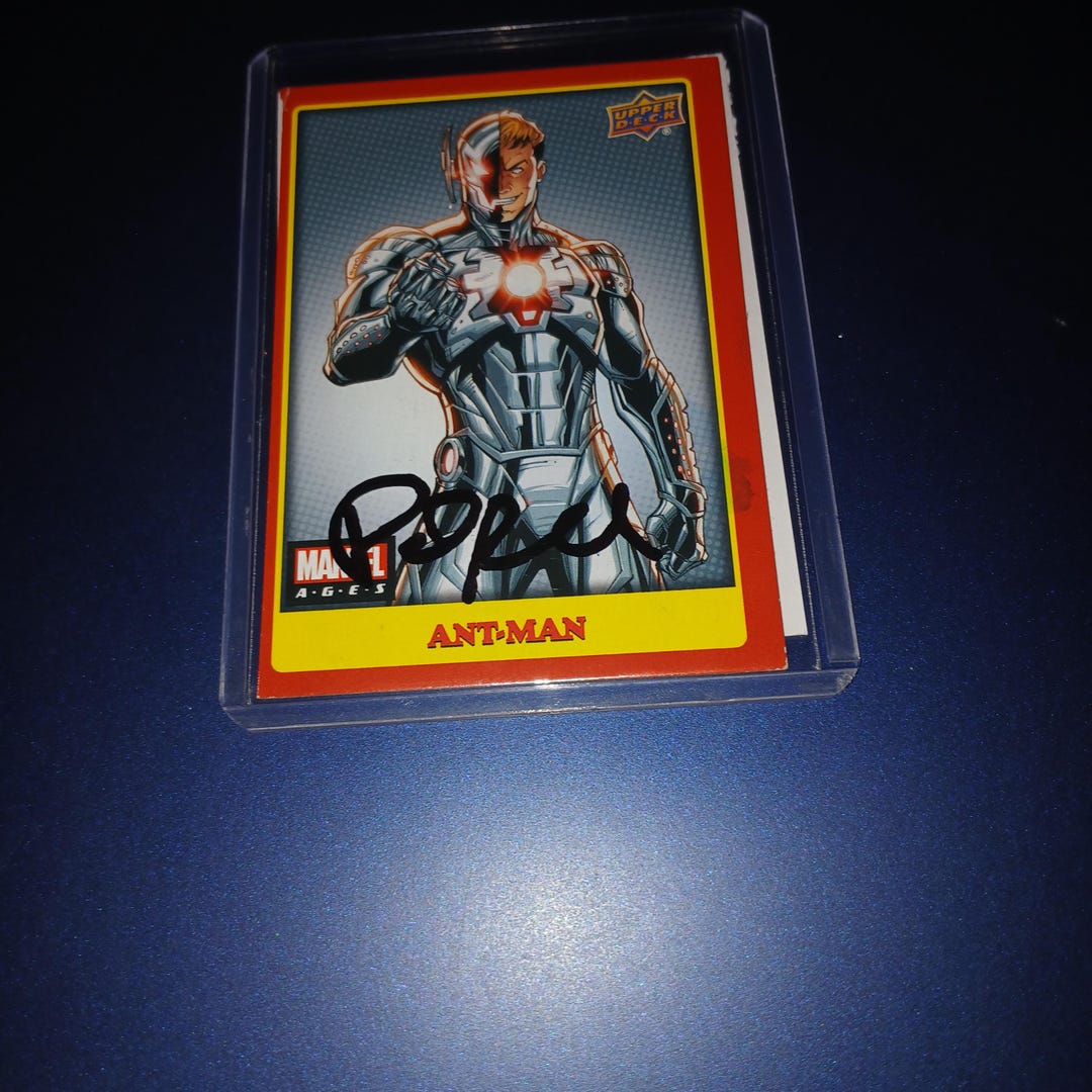 Paul Rudd Autographed Card With Coa - Etsy