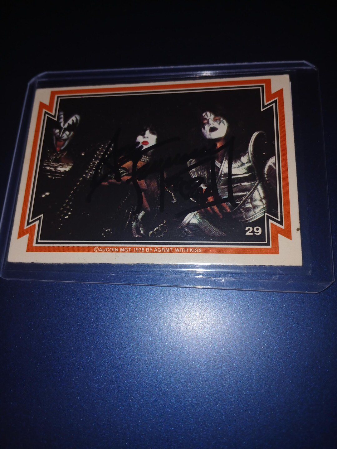 Ace Frehley Autographed Card With Coa - Etsy