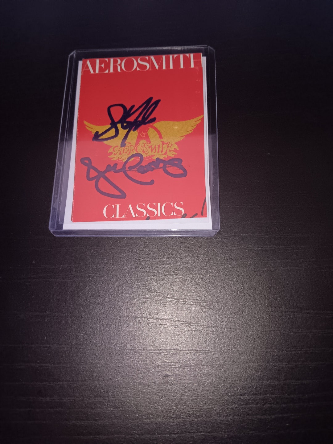 Steven Tyler, Joe Perry Autograph With Coa - Etsy