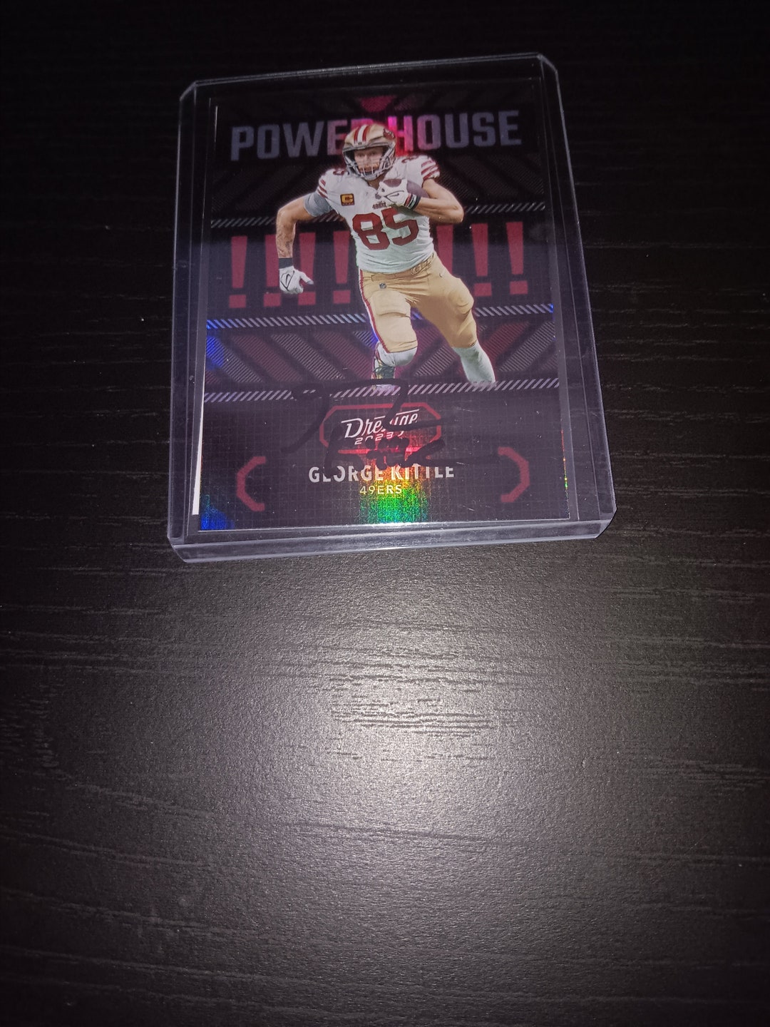 George Kittle Autographed Card With Coa - Etsy