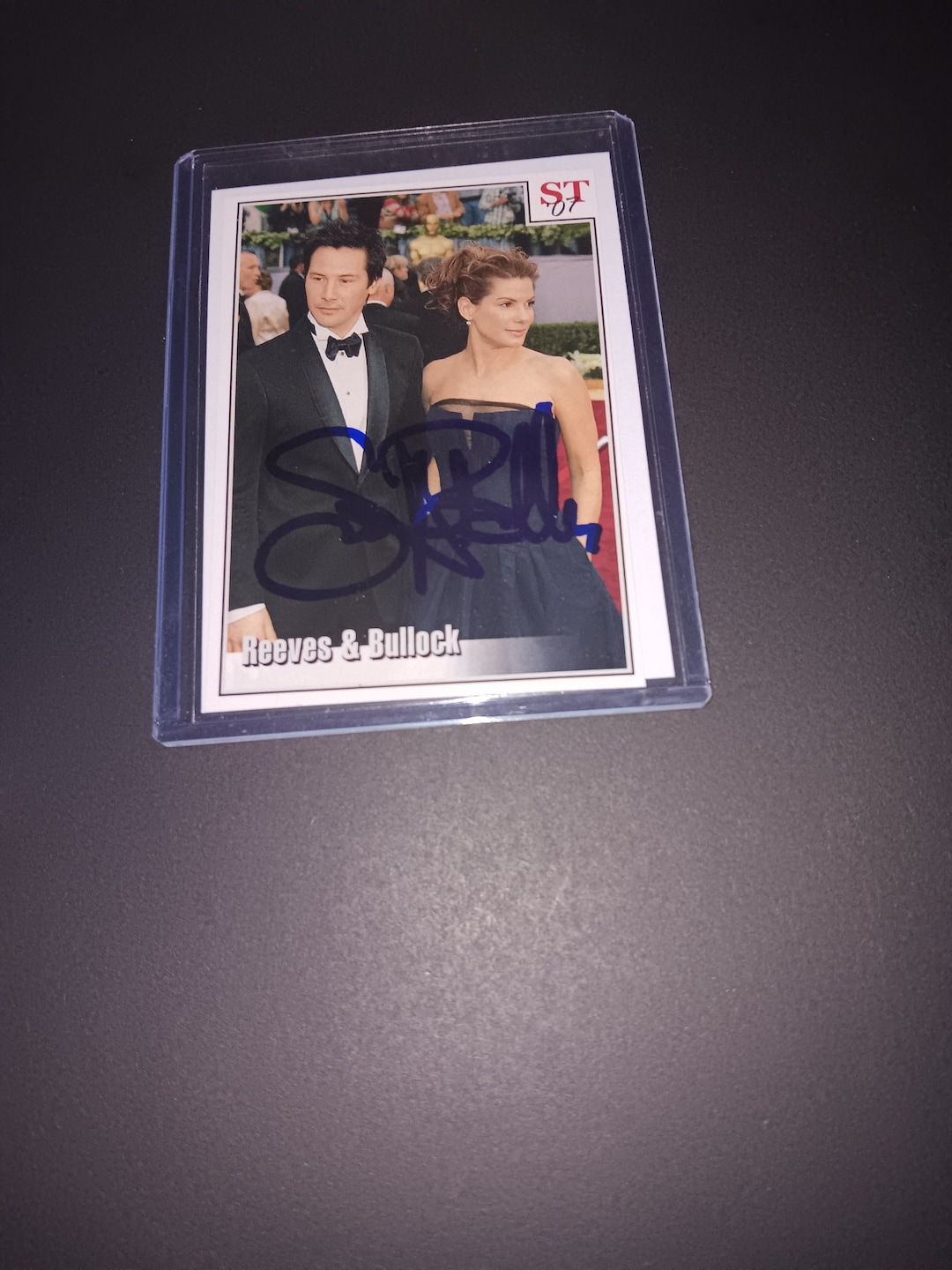 Sandra Bullock Autographed Card With Coa - Etsy