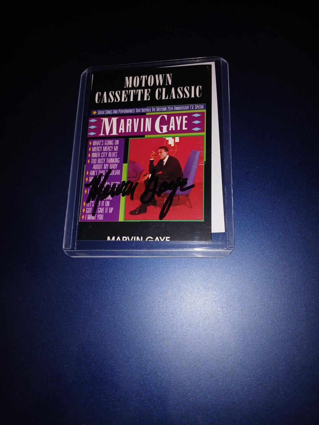Marvin Gaye Autograph With Coa - Etsy