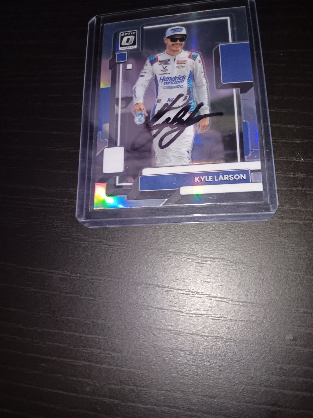 Kyle Larson Autographed Card With Coa - Etsy