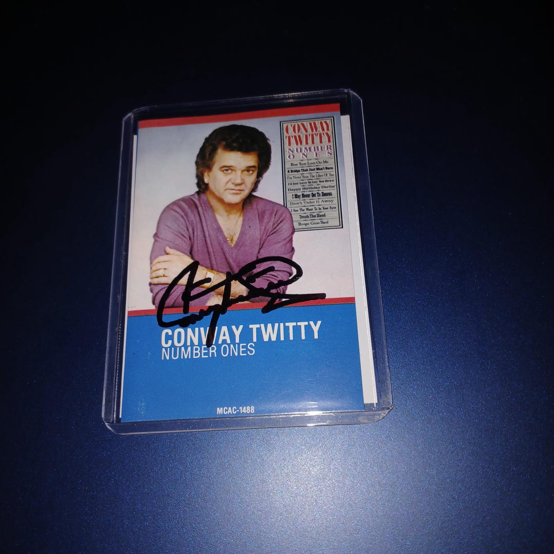 Conway Twitty Autograph With Coa - Etsy