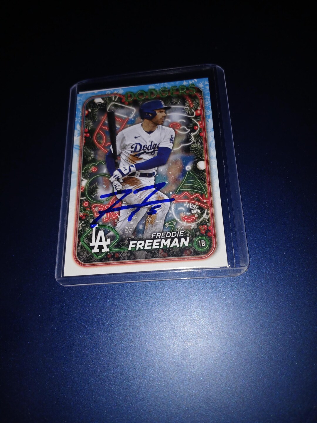 Freddie Freeman Autographed Card With COA - Etsy