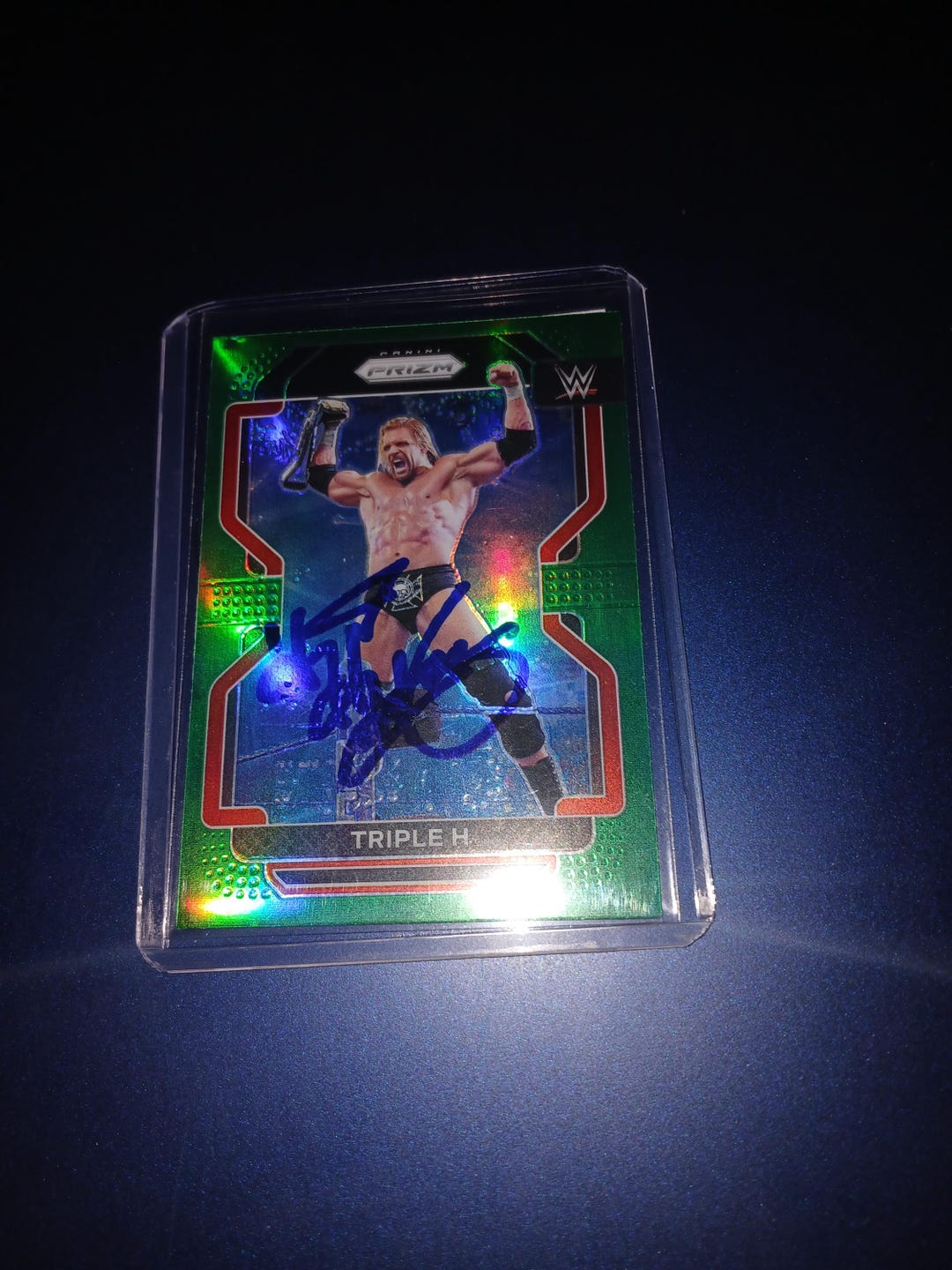 Triple H Autographed Card With Coa - Etsy