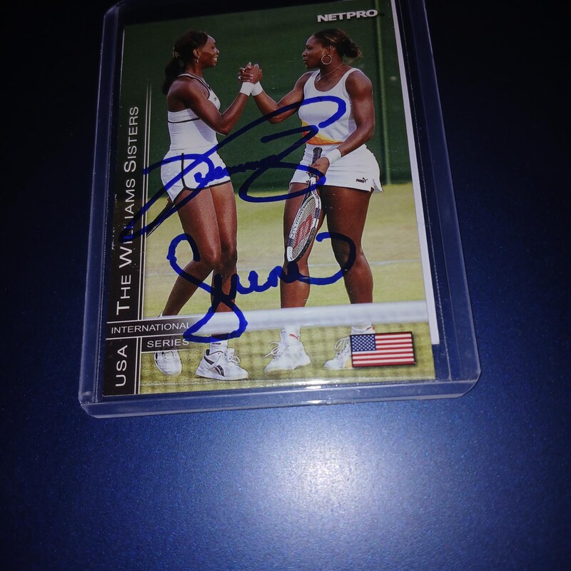 Serena Williams Autograph - Etsy