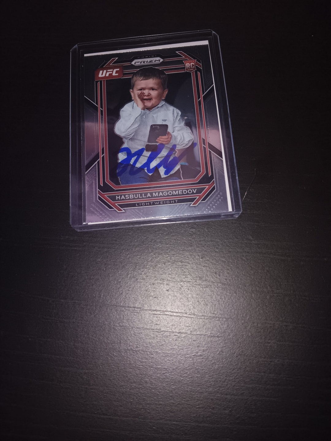 Hasbulla Magomedov Autographed Card With Coa - Etsy