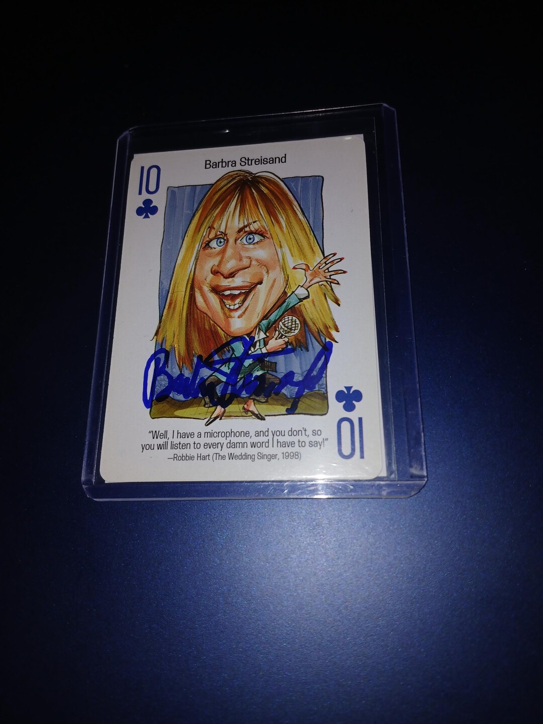 Barbara Streisand Autograph With Coa - Etsy