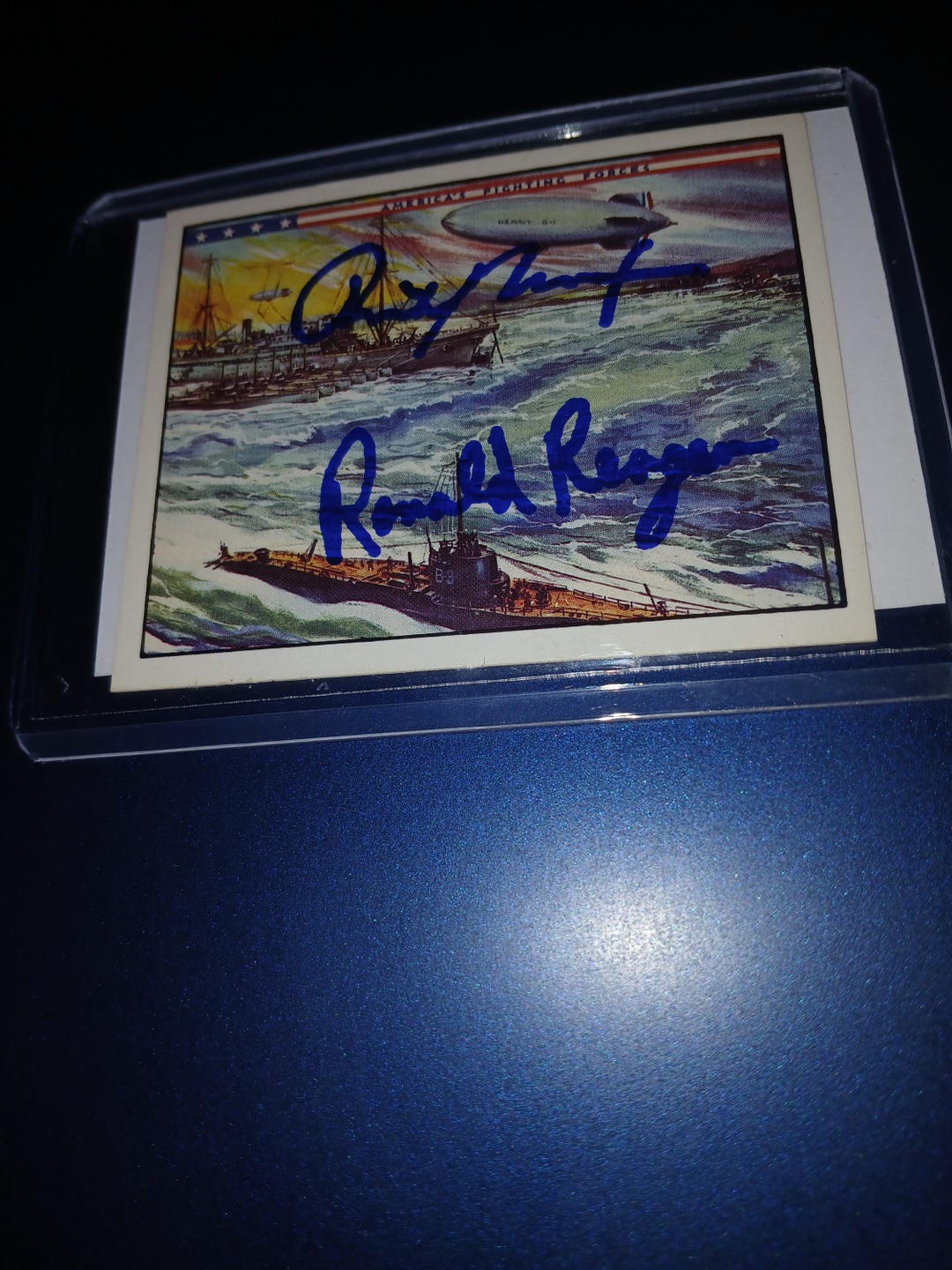 Richard Nixon, Ronald Reagan Autographed Card With COA - Etsy