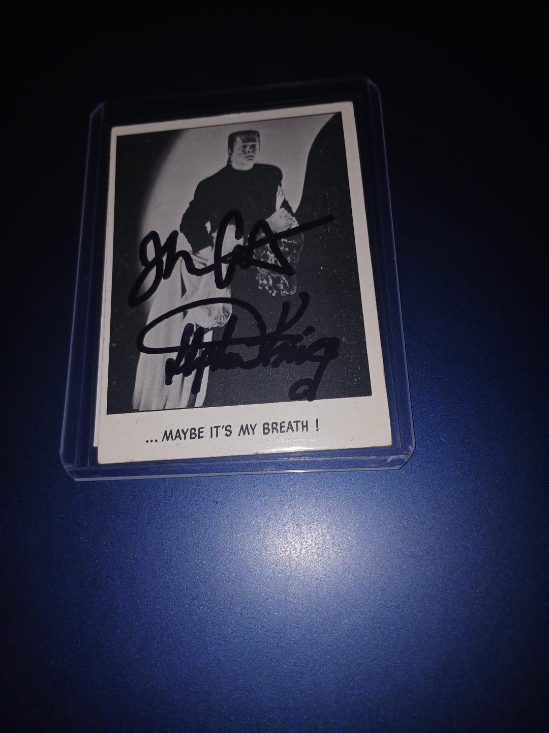 John Carpenter, Stephen King Autographed Card With Coa - Etsy