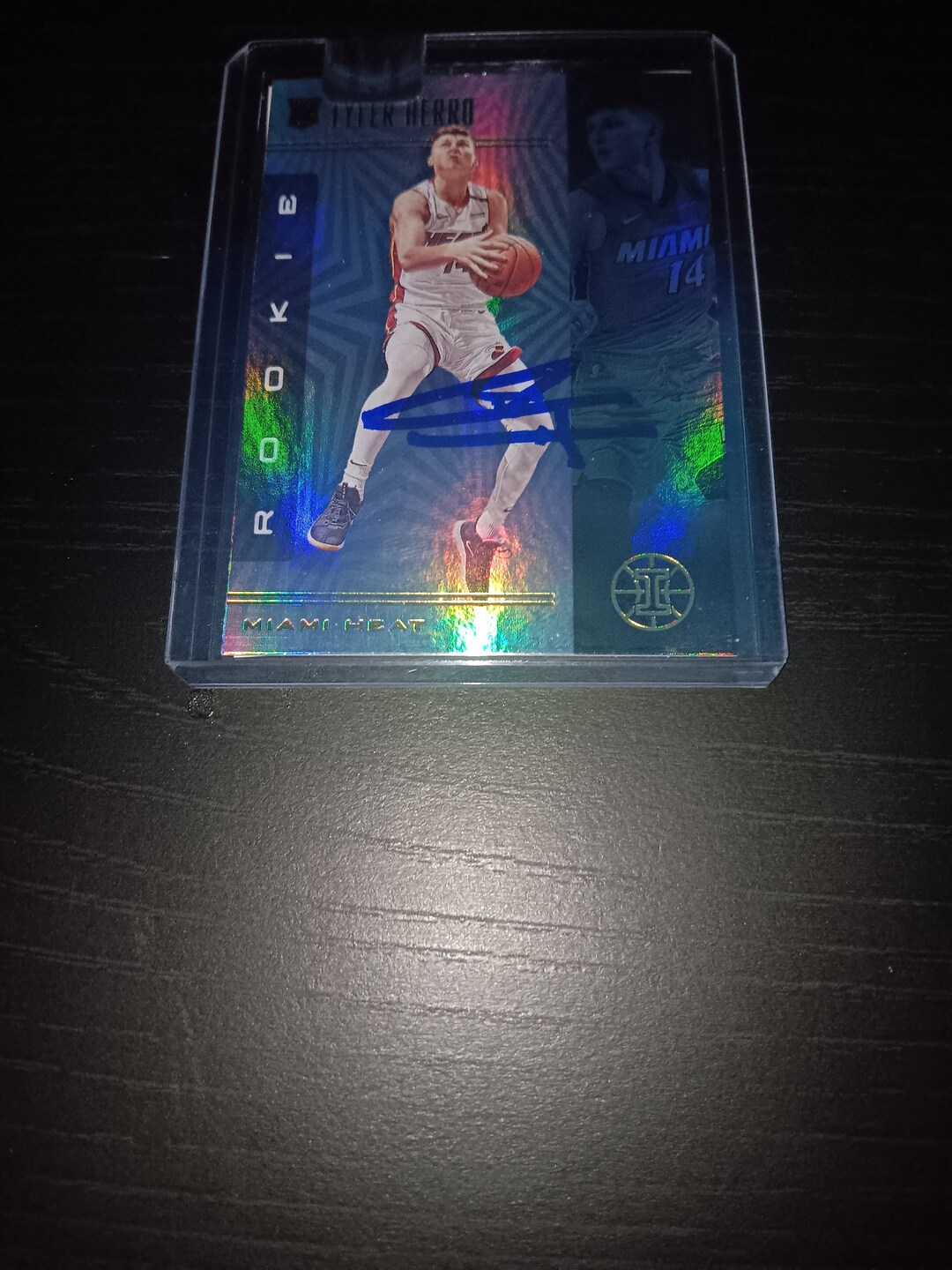 Tyler Herro Autographed Rookie Card With Coa - Etsy