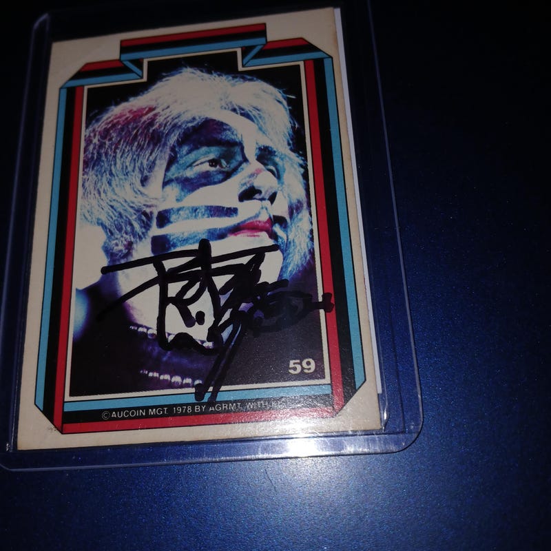 Peter Criss Autographs - Etsy