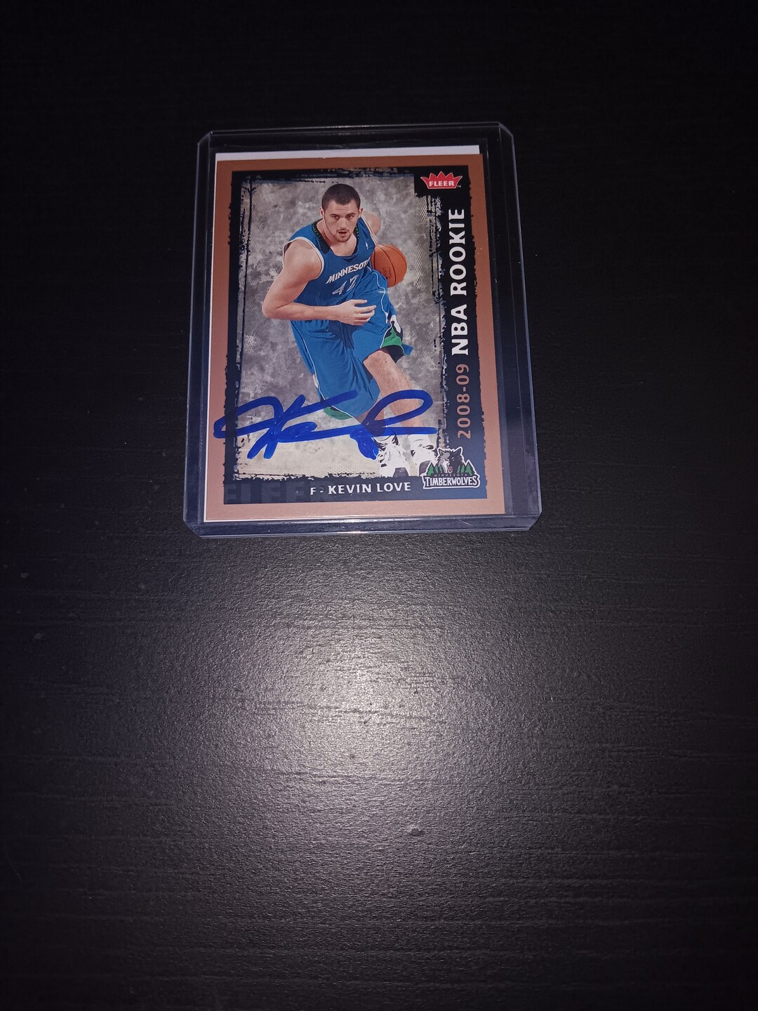 Kevin Love Autographed Rookie Card With Coa - Etsy