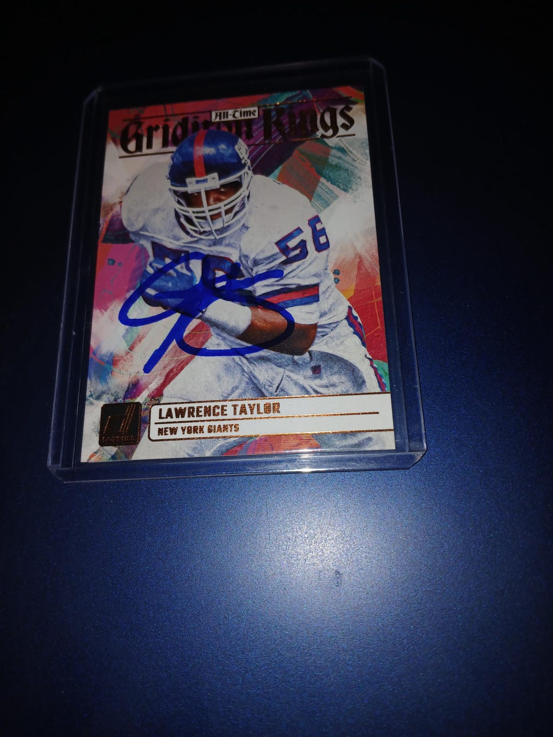 Lawrence Taylor Autographed Card With Coa - Etsy