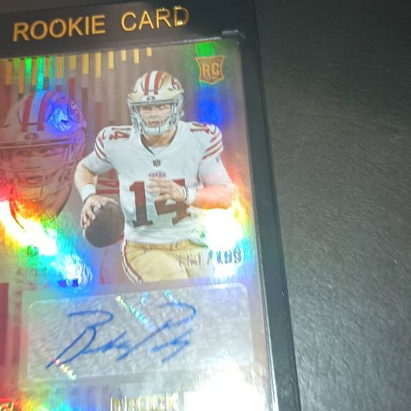 Brock Purdy Rookie Card - Etsy